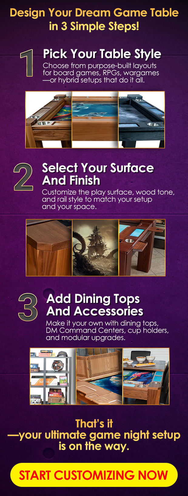 Game Theory Tables | Gaming Furniture and Accessories