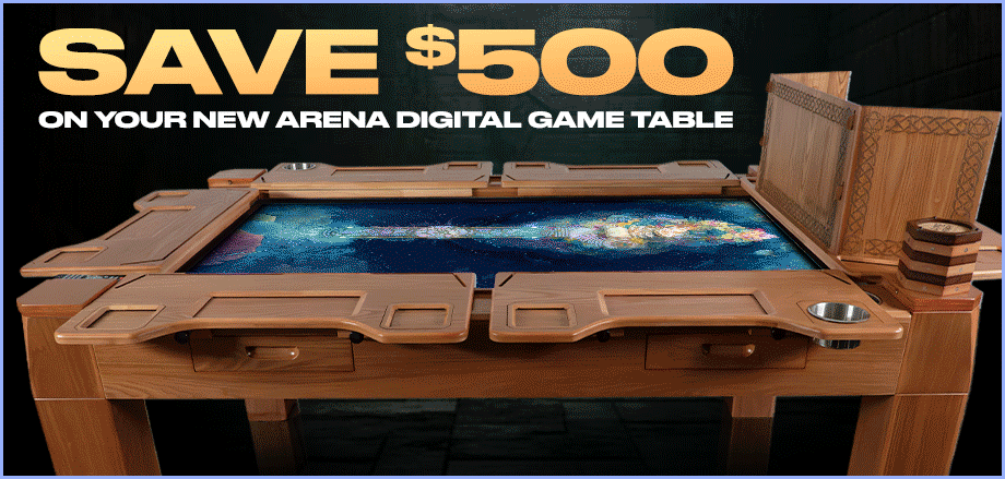 The Arena Game Table: Digital TTRPG Table